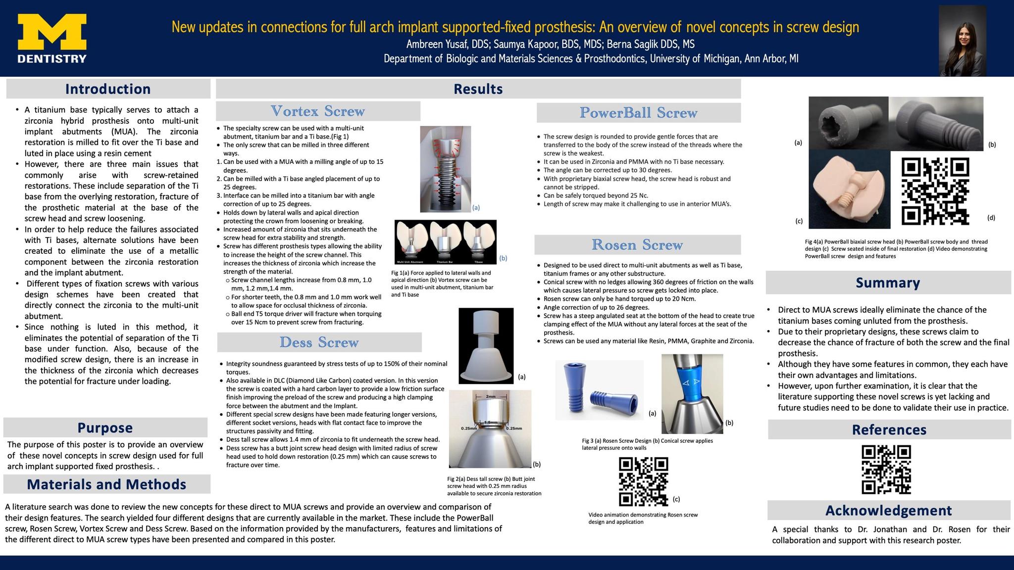 18. New updates in connections for full arch fixed prosthesis: an ...